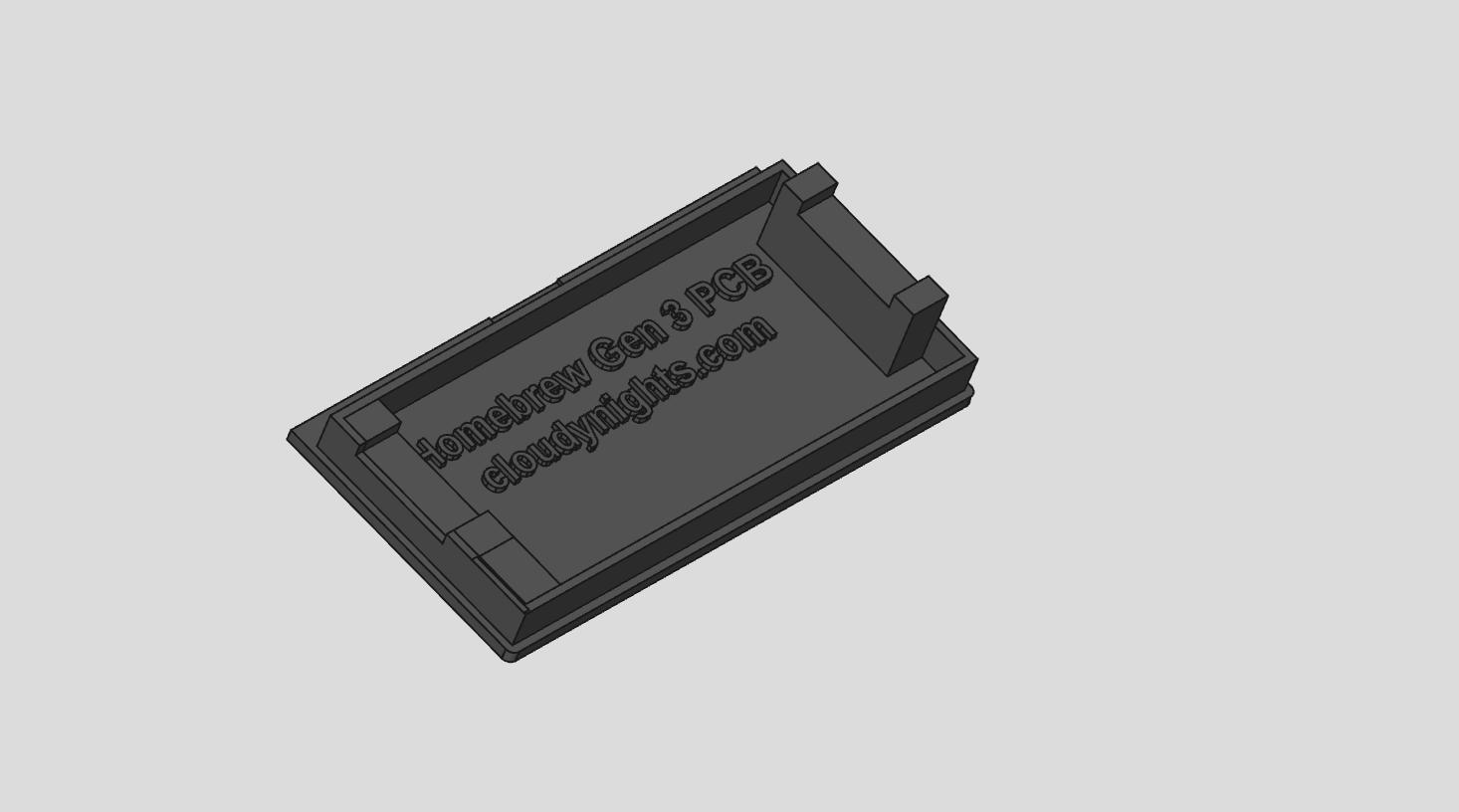 Case for HomeBrew Gen3 PCB Telescope Controller by RG | Download free ...