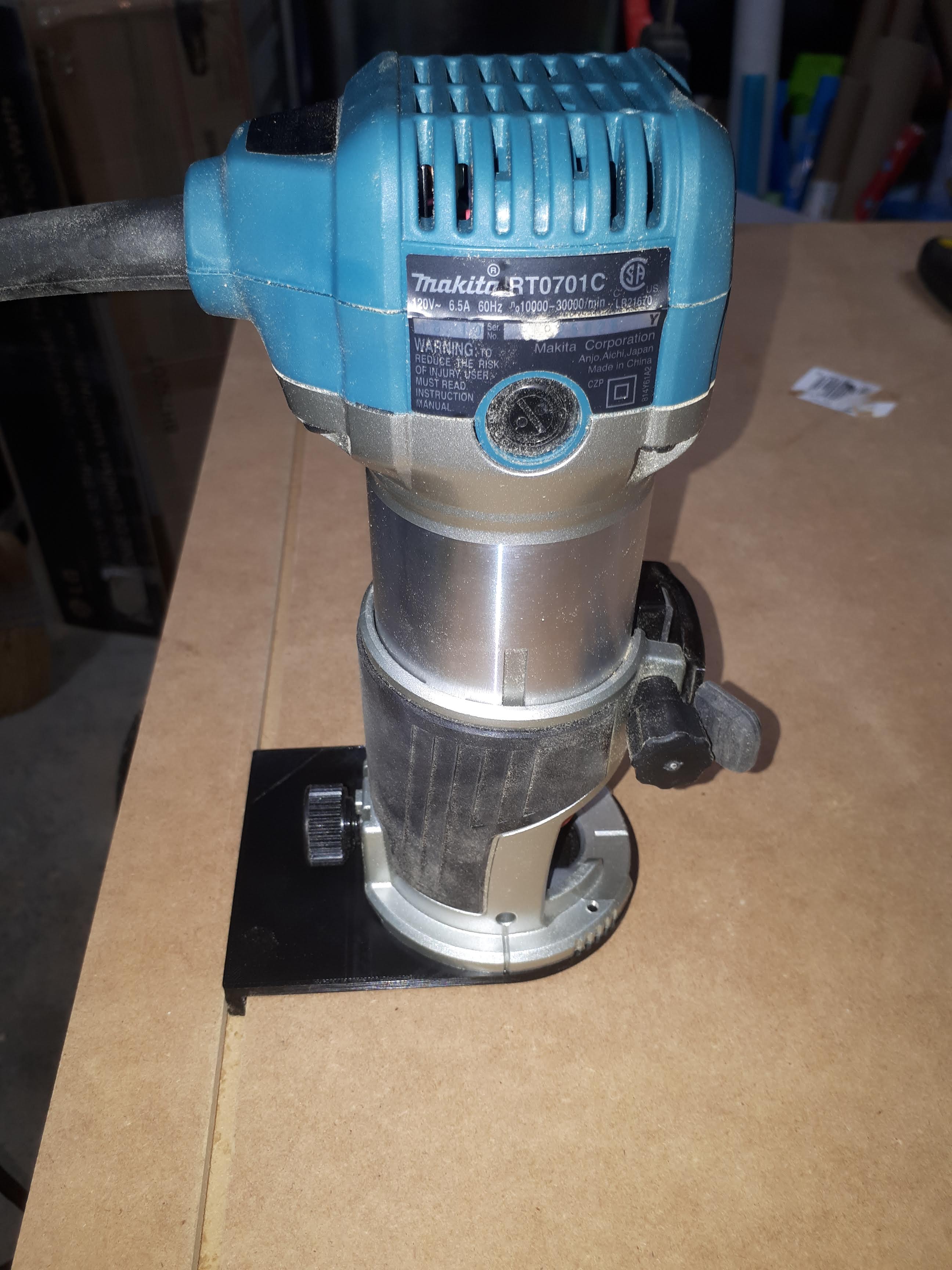 Makita RT0701C stock base by Dajosco | Download free STL model ...