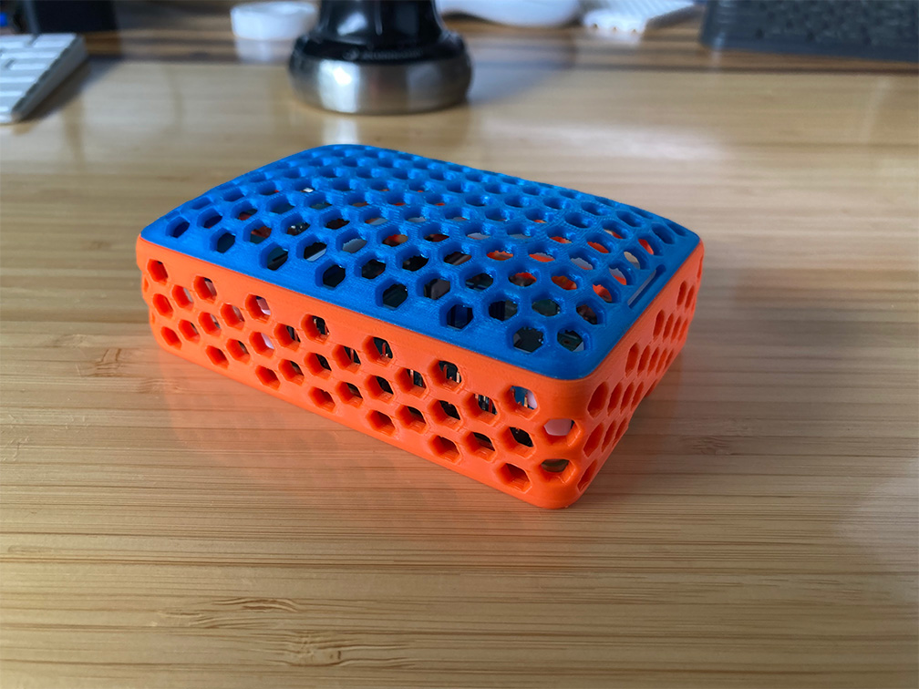 HexCase2 DomeTop Raspberry Pi 4B Case by Carter | Download free STL ...