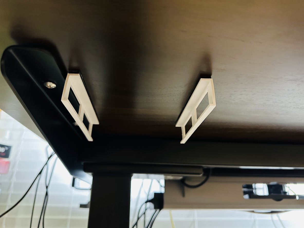 Simple underdesk keyboard holder by jericho | Download free STL model ...