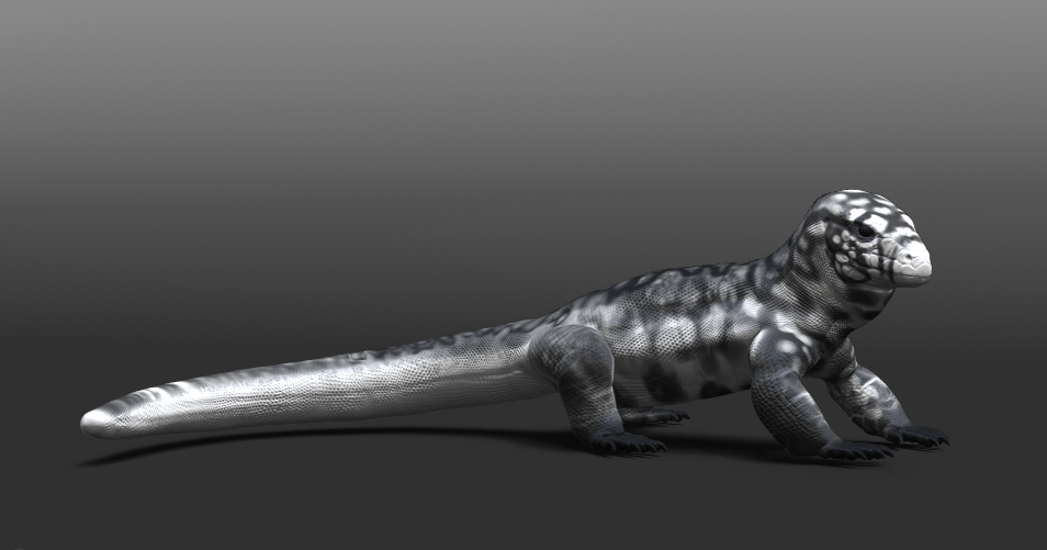 Tegu Figurine by DragonArtist15 | Download free STL model | Printables.com