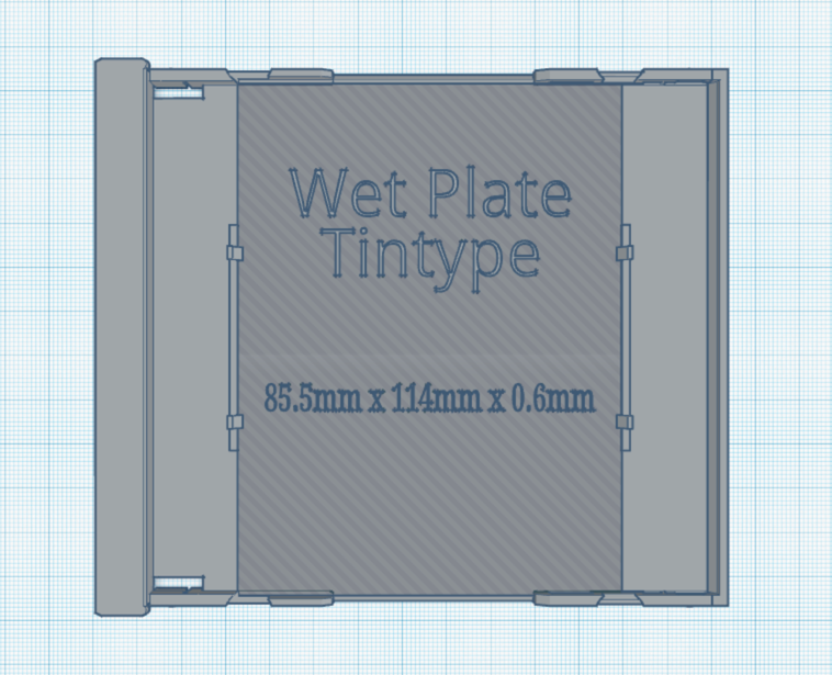 Wet Plate / Tintype Holder Jewel Case Insert by thinbegin | Download ...