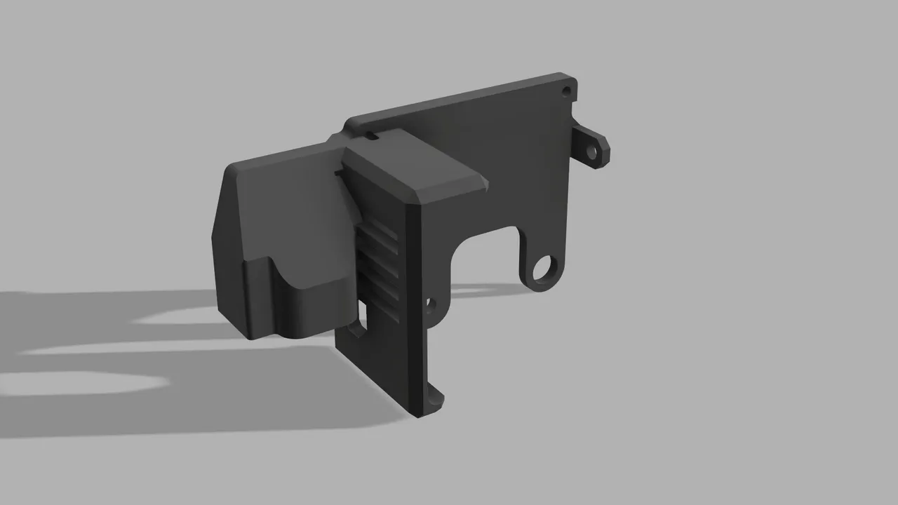 Sprite Pro Extruder "As Close to Zero" backplate mount for Ender 3/v2 ...