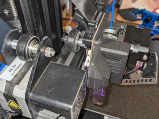 Sprite Pro Extruder "As Close to Zero" backplate mount for Ender 3/v2 ...