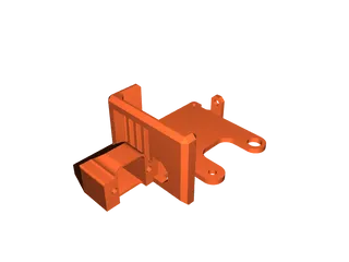 Sprite Pro Extruder "As Close to Zero" backplate mount for Ender 3/v2 ...