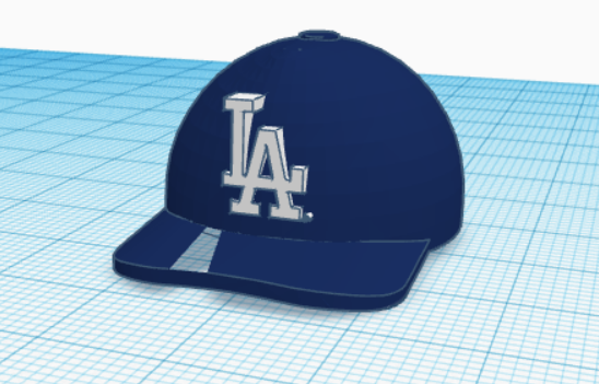 LA Dodgers Hat by RoadKill_75 | Download free STL model | Printables.com