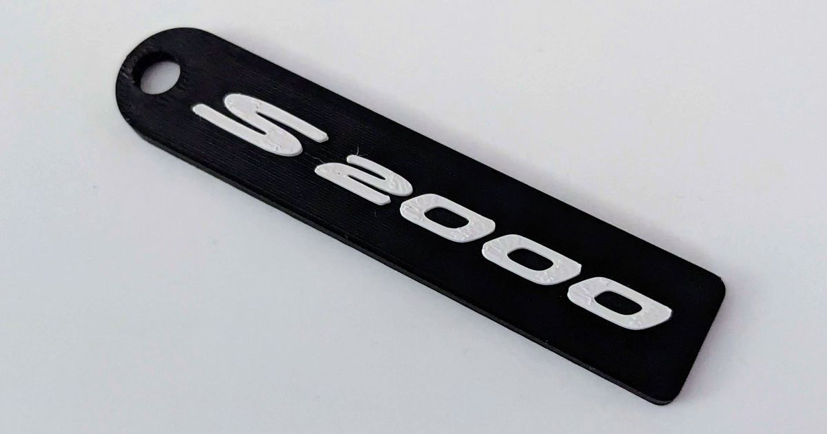 S2000 keychain by ben.d | Download free STL model | Printables.com
