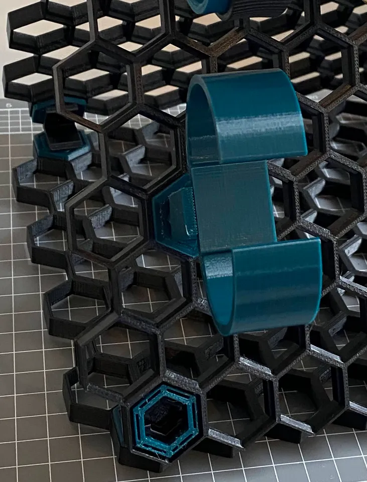 Honeycomb Wall - Insert-Empty Rotation by SquareMesh | Download free ...