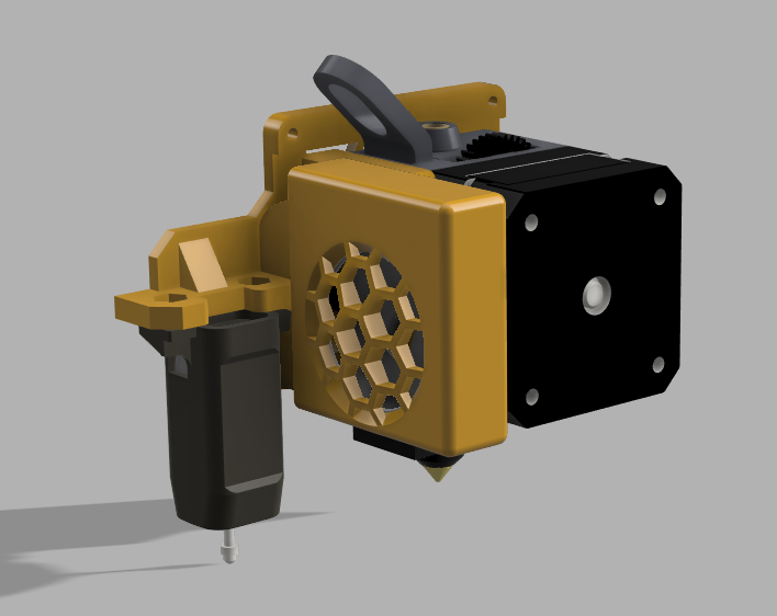 Creality Sprite/Sprite Pro 4010 Hotend Fan by stat1kDesigns | Download ...