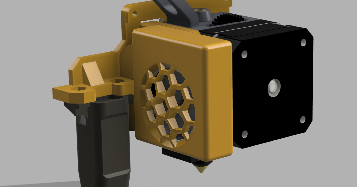 Creality Sprite/Sprite Pro 4010 Hotend Fan by stat1kDesigns | Download ...