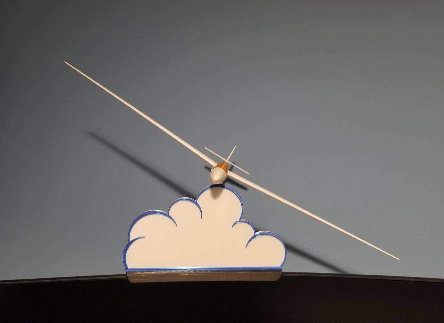 Glider with cloud stand by Gounn | Download free STL model | Printables.com