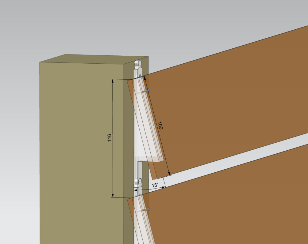Slat Wall Wedge by undoz | Download free STL model | Printables.com