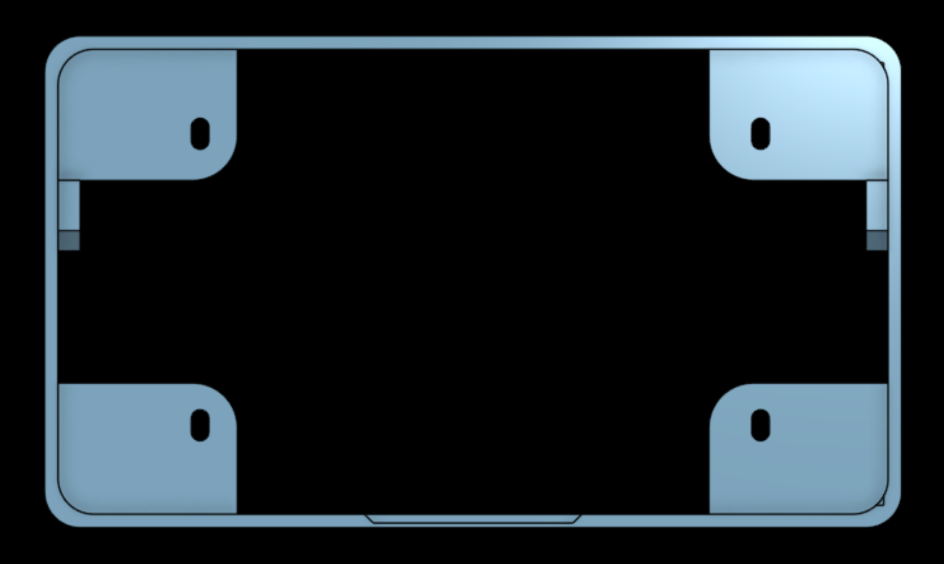 Raspberry Pi 7 Inch Screen Wall Mount - better fit by Zer0s | Download ...
