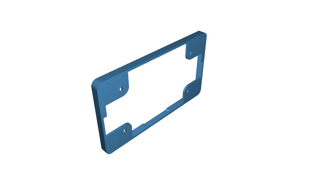 Raspberry Pi 7 Inch Screen Wall Mount - better fit by Zer0s | Download ...