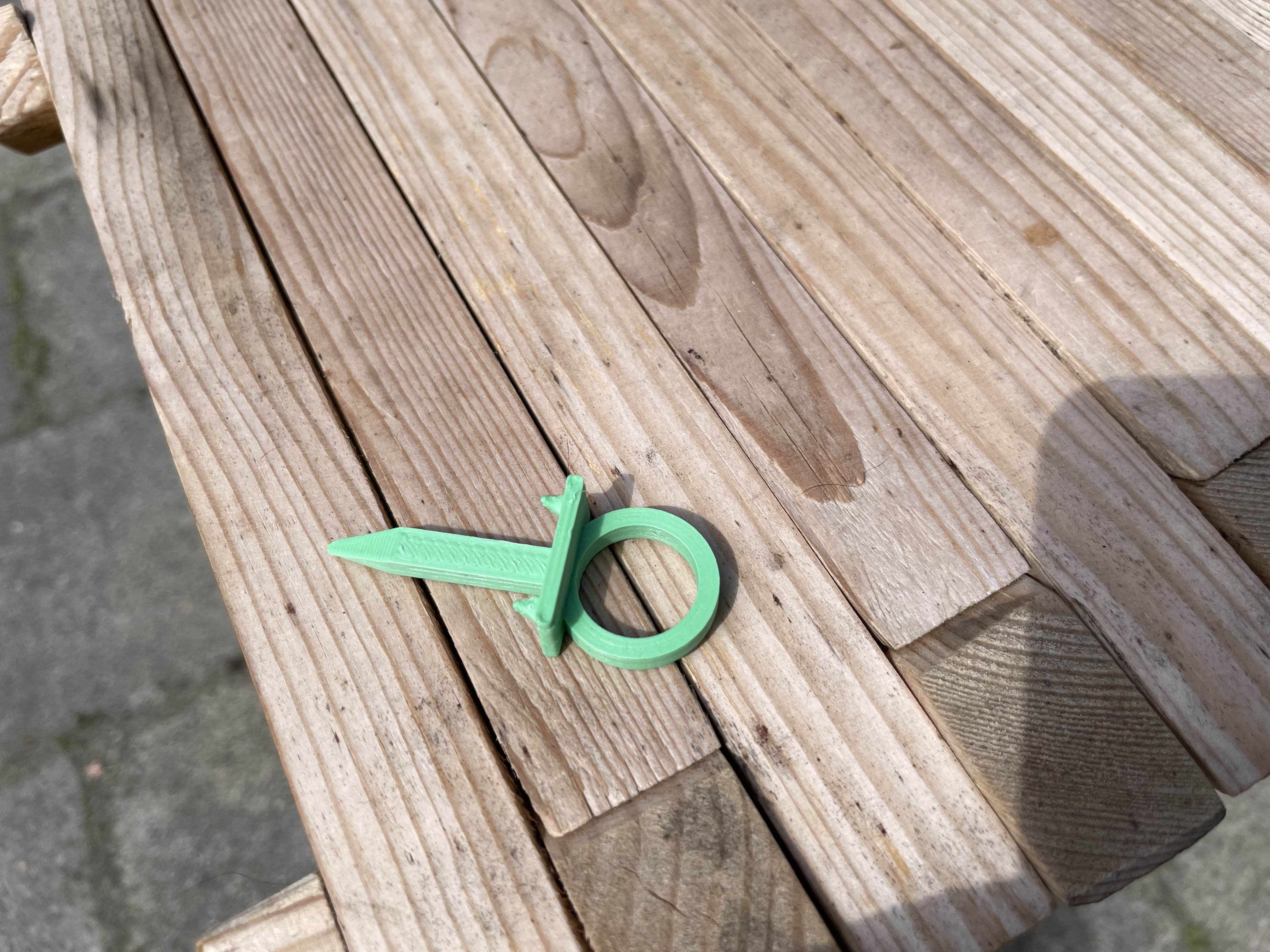 Archery target face / blazon pin by R2J3D | Download free STL model ...