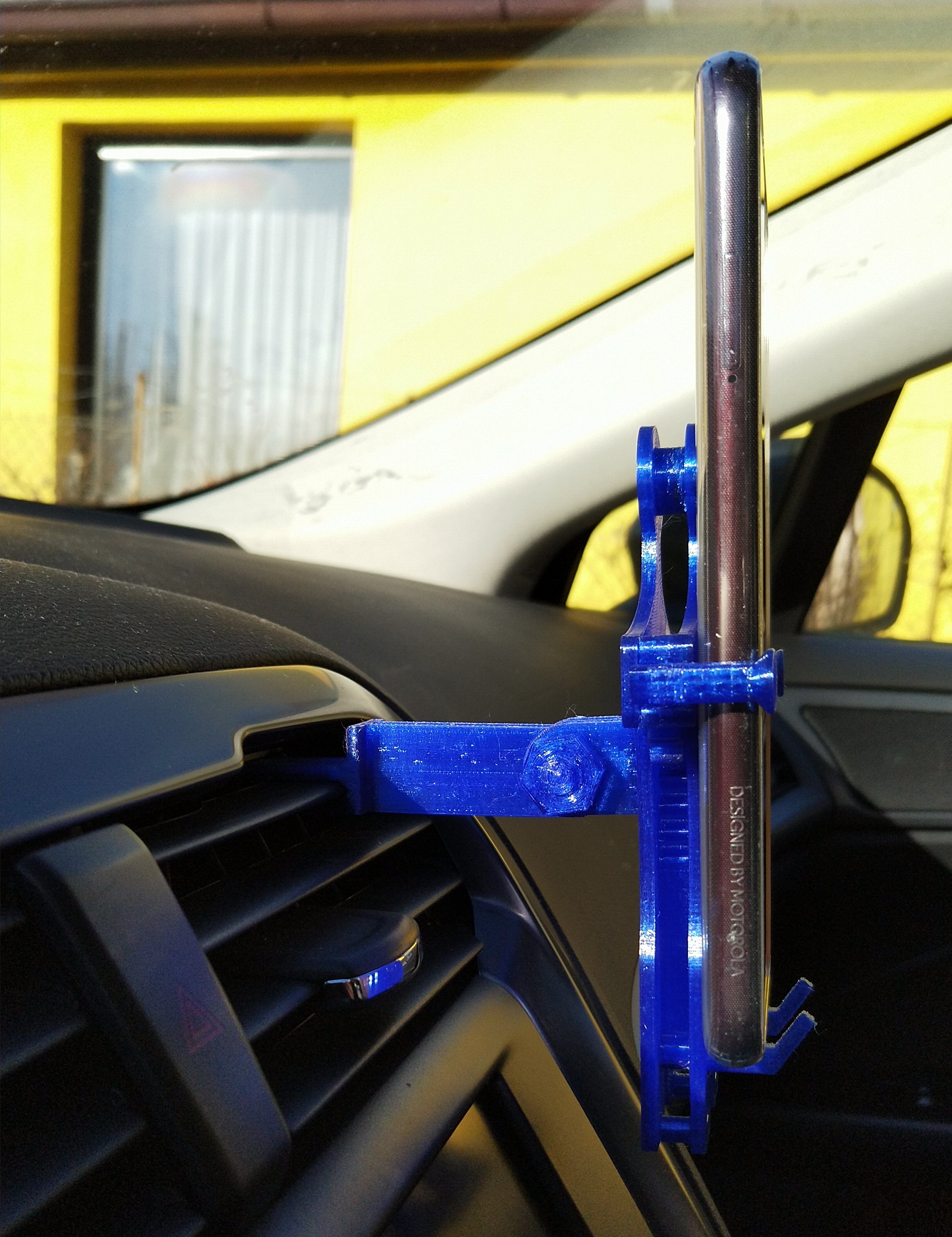 Universal car phone holder by Lokva | Download free STL model ...