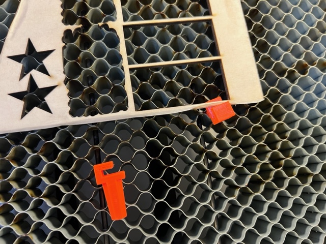 Thunder Laser honeycomb flashback standoffs by Zofo | Download free STL ...