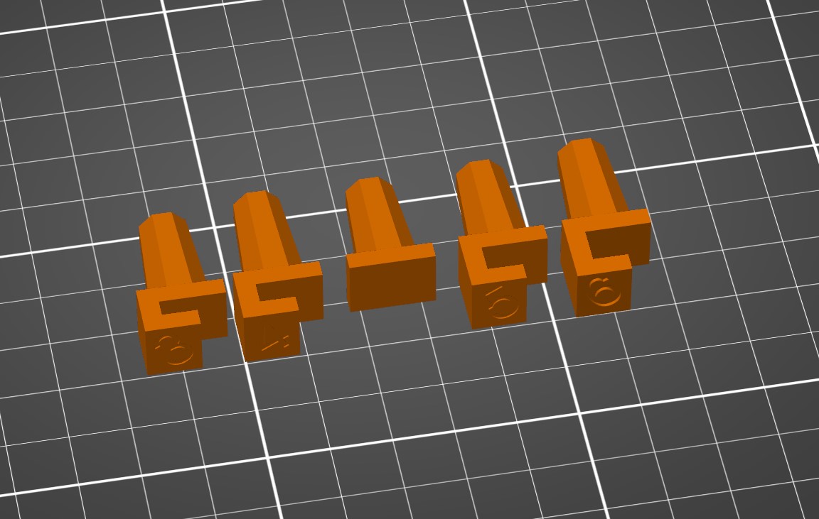 Thunder Laser honeycomb flashback standoffs by Zofo | Download free STL ...