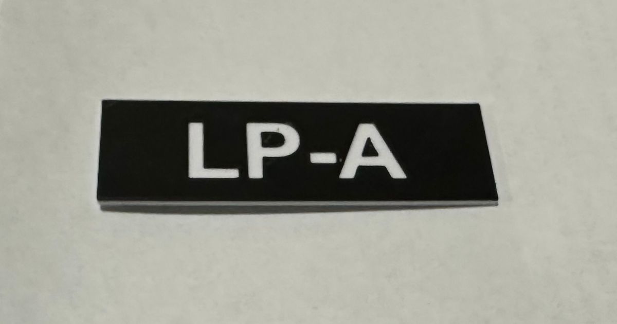 Panel Nameplates by Chris | Download free STL model | Printables.com