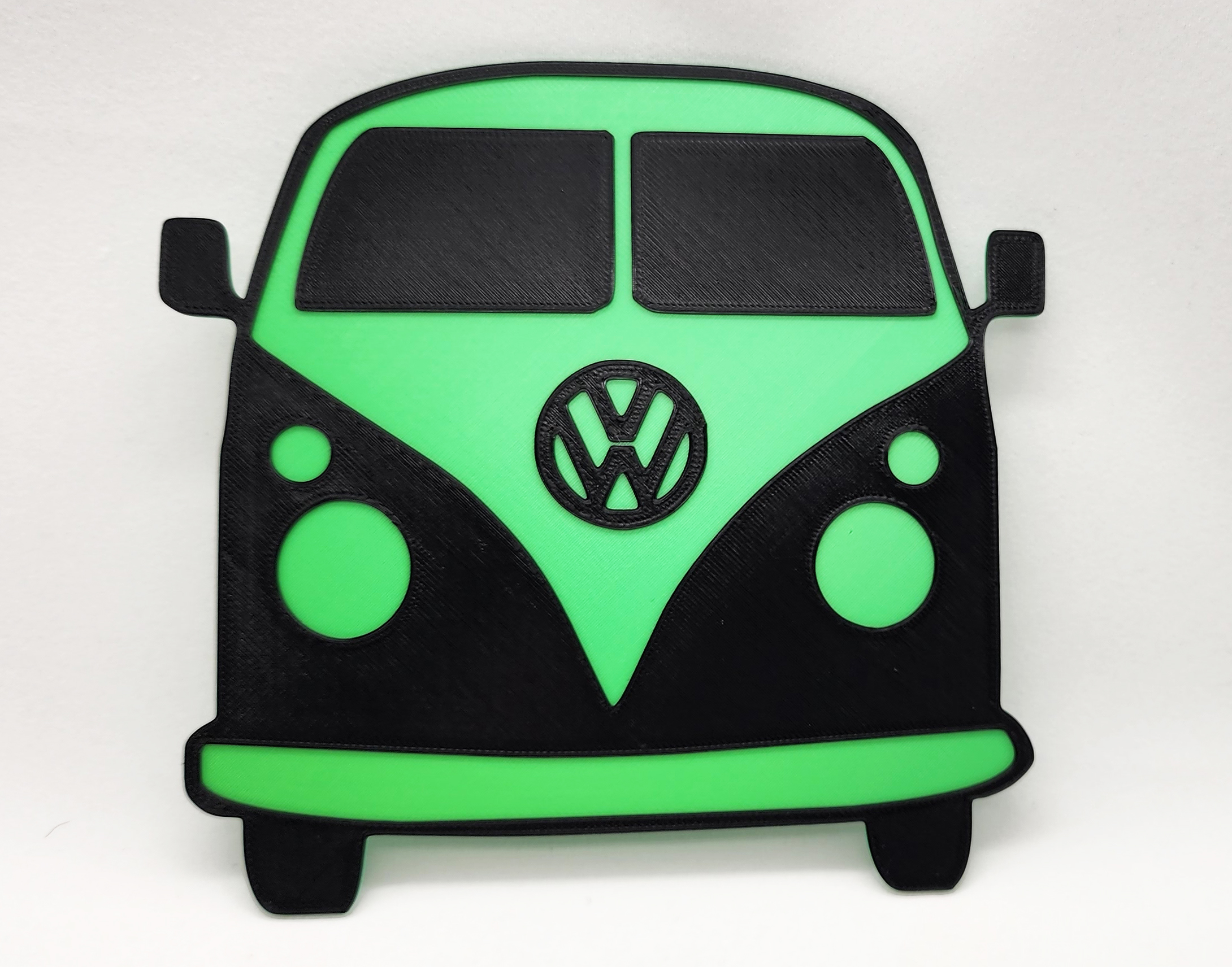 VW Bus 2 Color by Triple G Workshop | Download free STL model ...