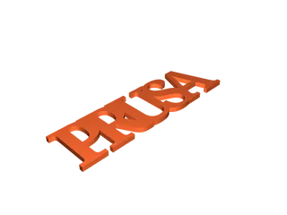 prusa logo by v | Download free STL model | Printables.com