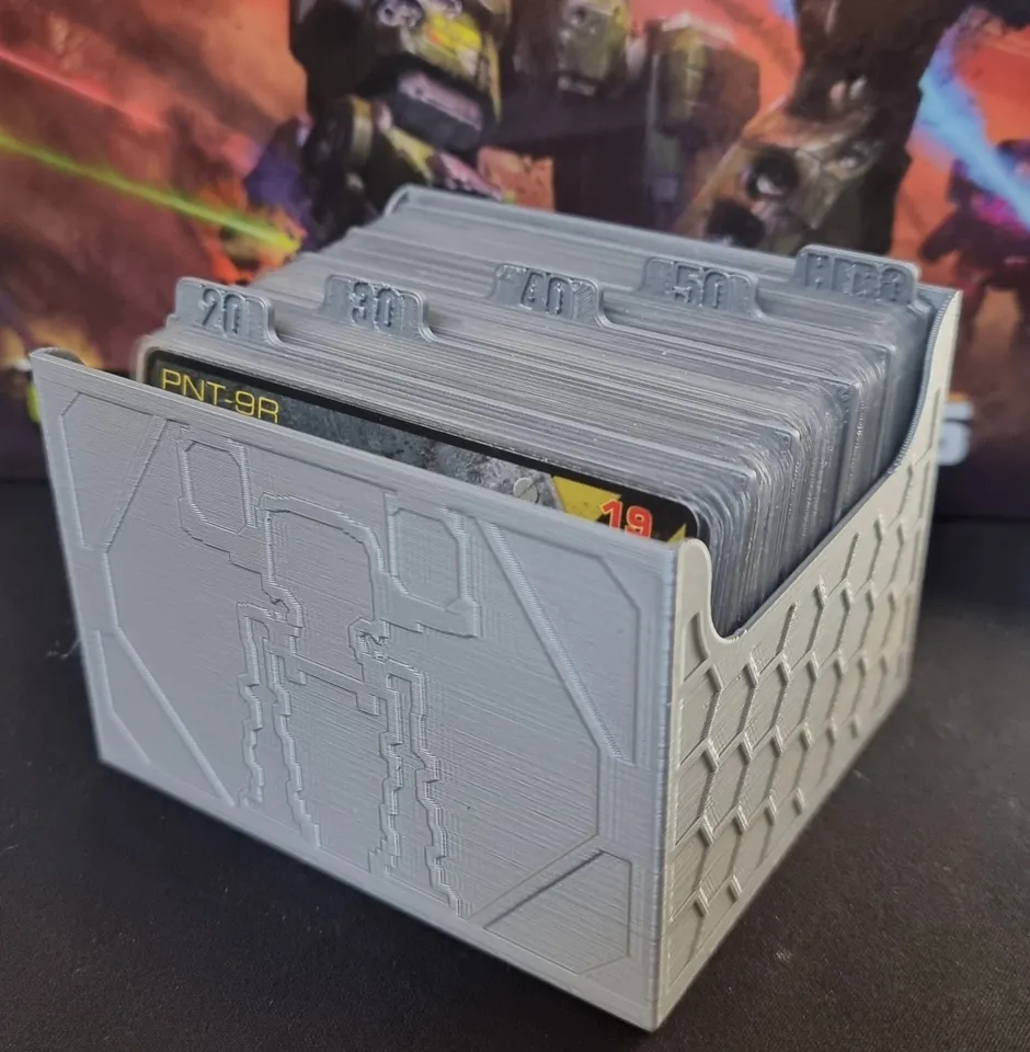 BattleTech: Alpha Strike Card file storage by smtk | Download free STL ...