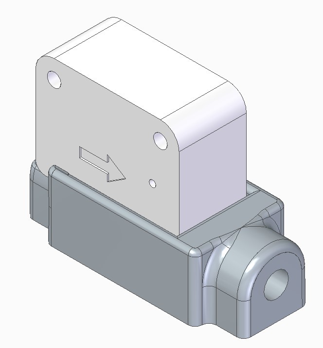 Filament Runout Sensor Holder by Natronics | Download free STL model ...