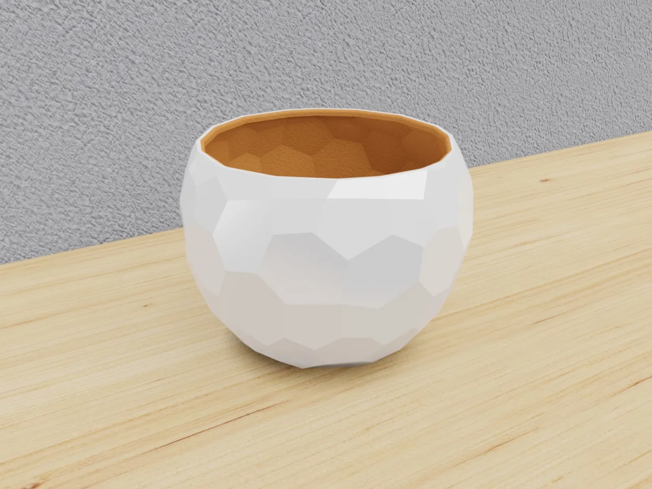 Pot #0 - Low poly by Zendama | Download free STL model | Printables.com