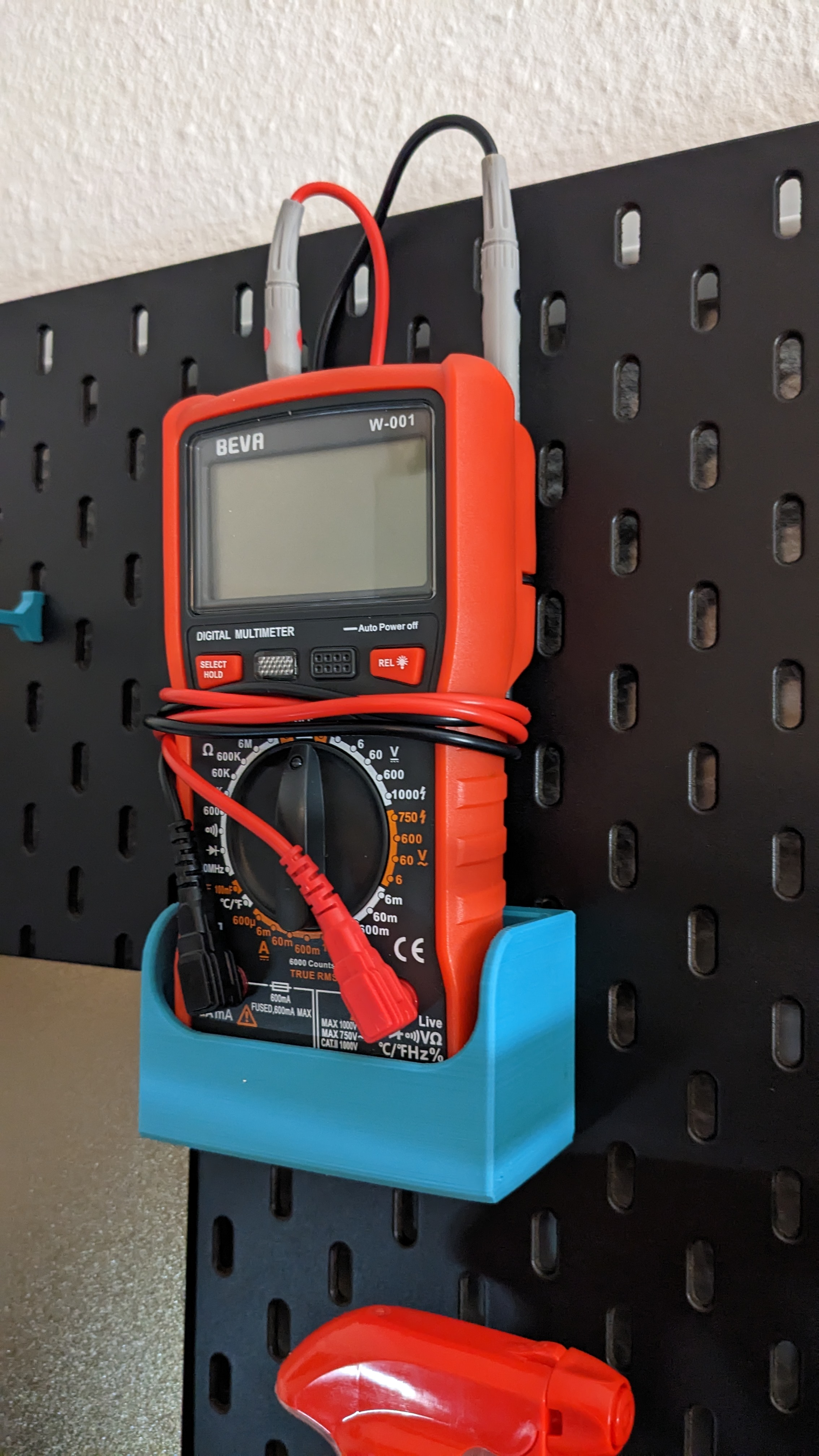 Skadis BEVA Multimeter Holder by nsane | Download free STL model ...