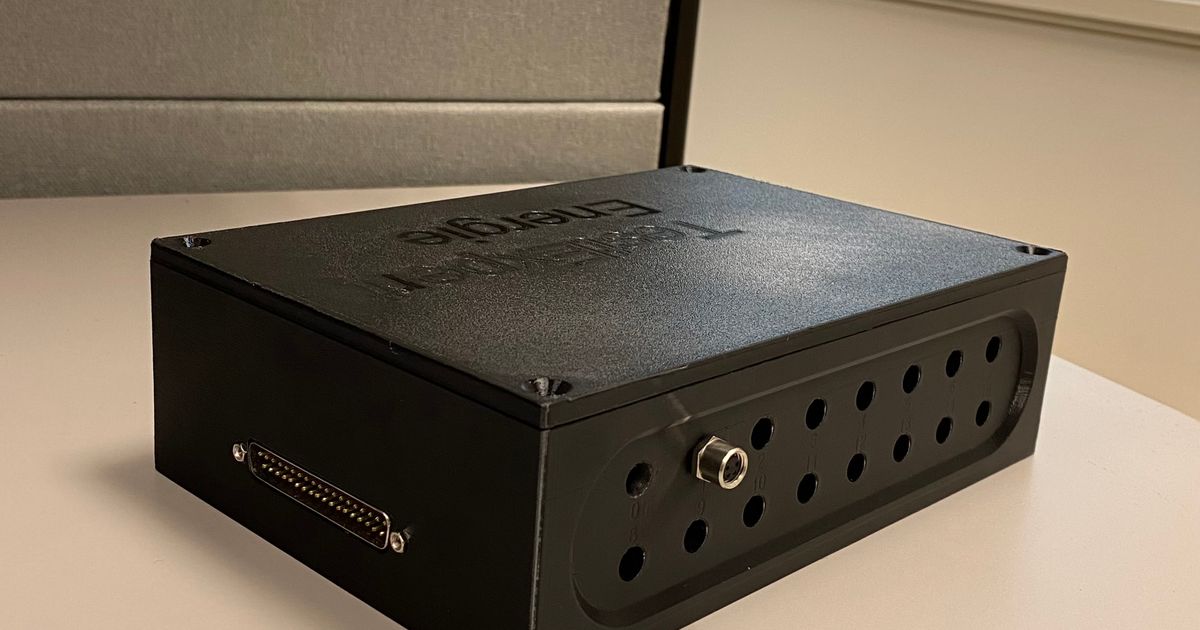 NI DAQ 4-20mA Signal Input Box by JoeBranch | Download free STL model ...