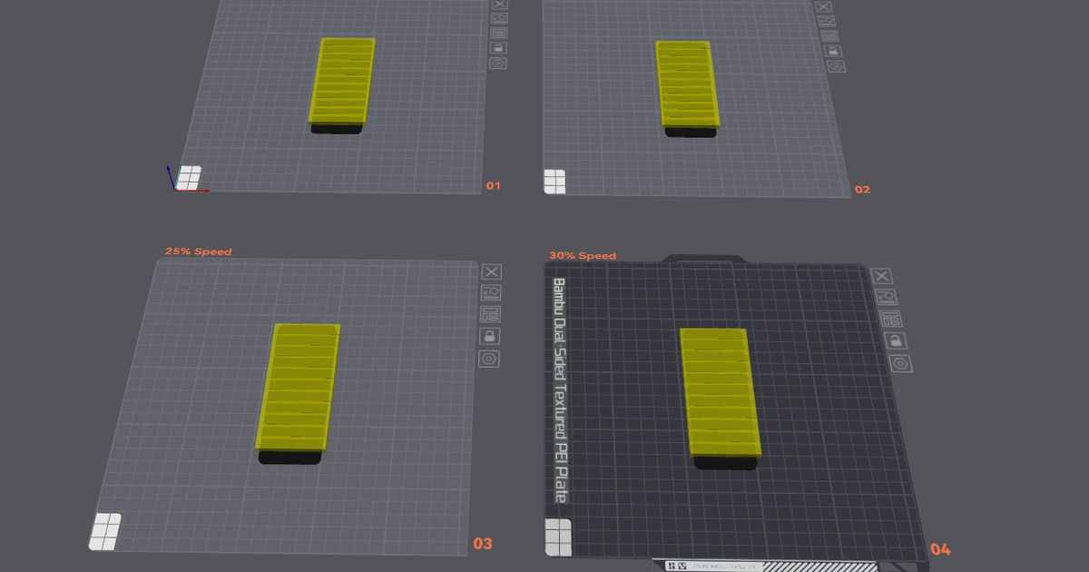 Bambu Lab X1C/P1P Ironing Flow Test by kaziko | Download free STL model ...