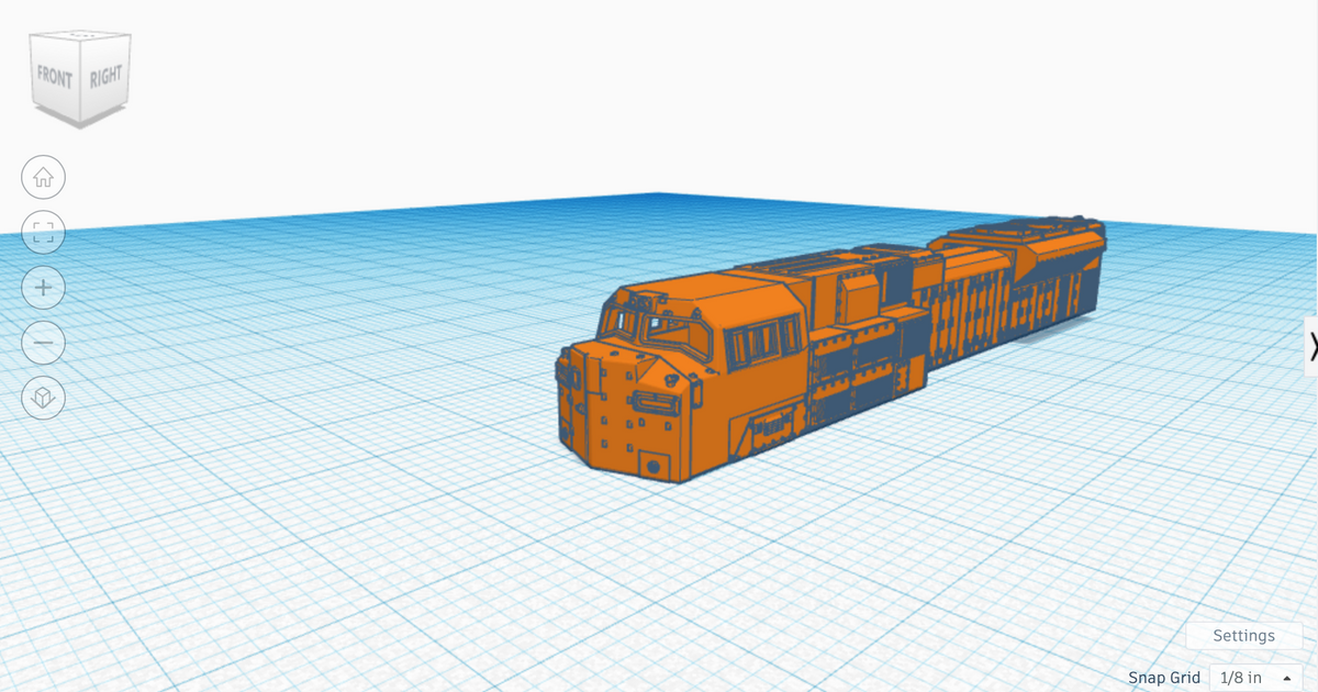 Ho scale Realistic Cargo Train by Random Printer Guy | Download free ...