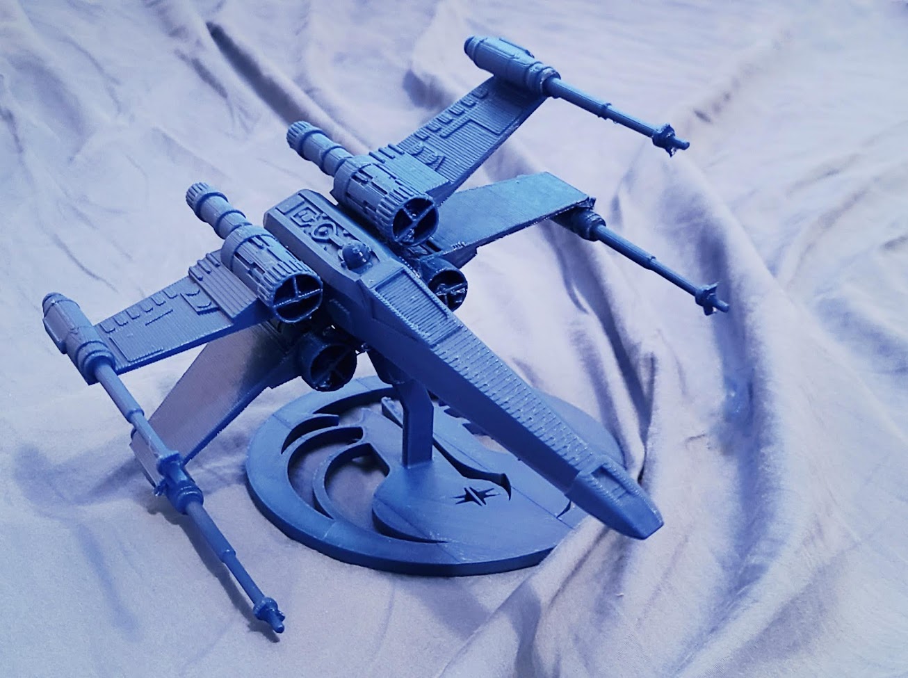 Old Republic Logo Stand for X-wing by nickvboy | Download free STL ...