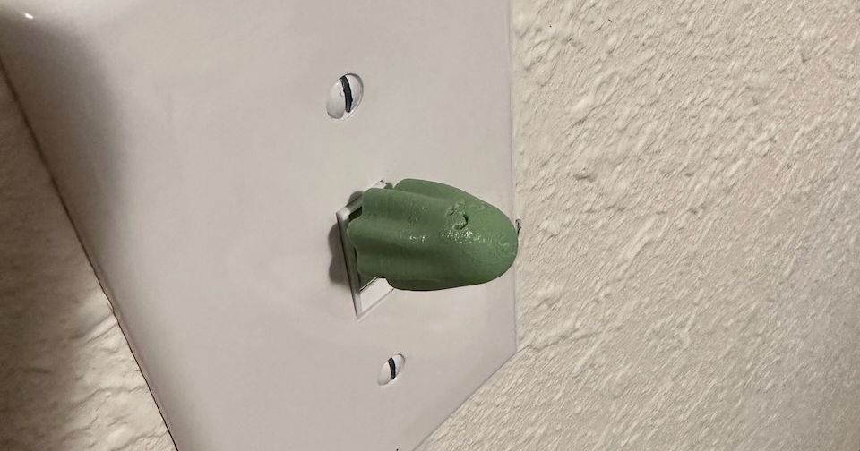 Light Switch Negative Space by LostMFG | Download free STL model ...