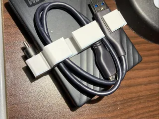 Hard Drive Cable & Adapter Clip by theo | Download free STL model ...