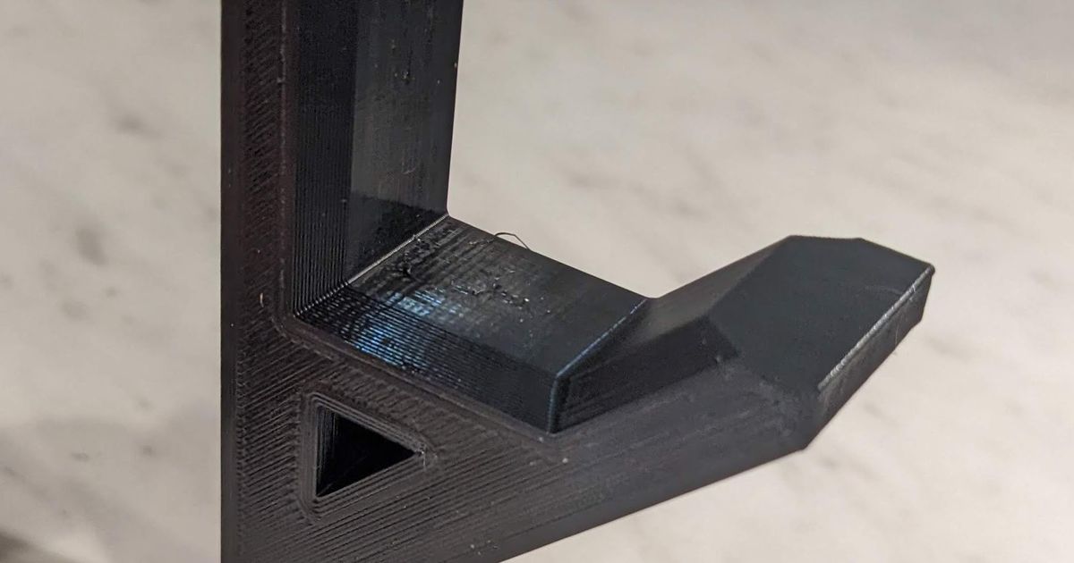 Garage Hook, 20mm long ledge by SailorJerry | Download free STL model ...