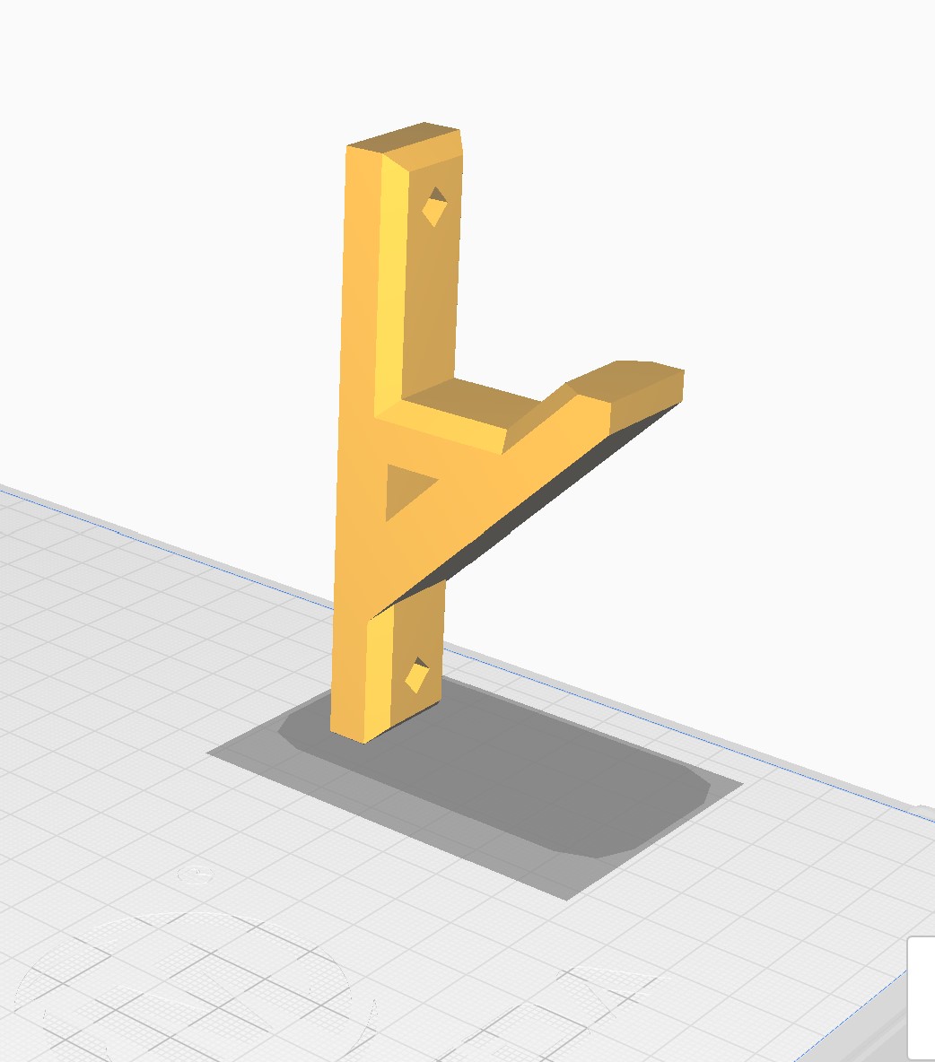 Garage Hook, 20mm long ledge by SailorJerry | Download free STL model ...