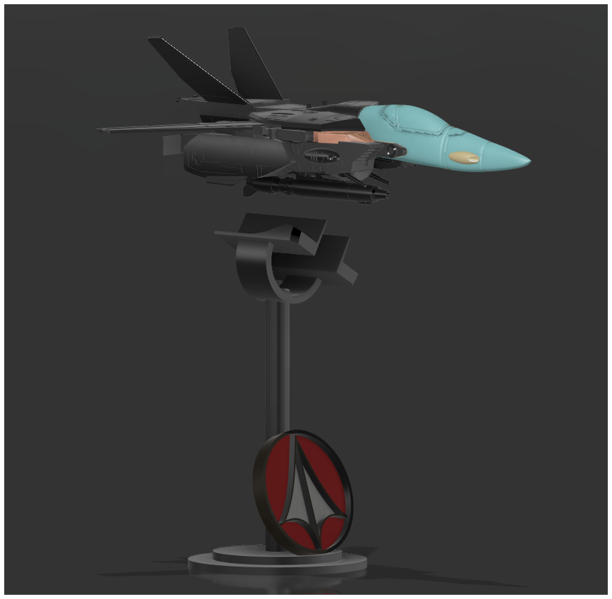 VF-1J Valkyrie - Fighter Mode by Max Sterling | Download free STL model ...