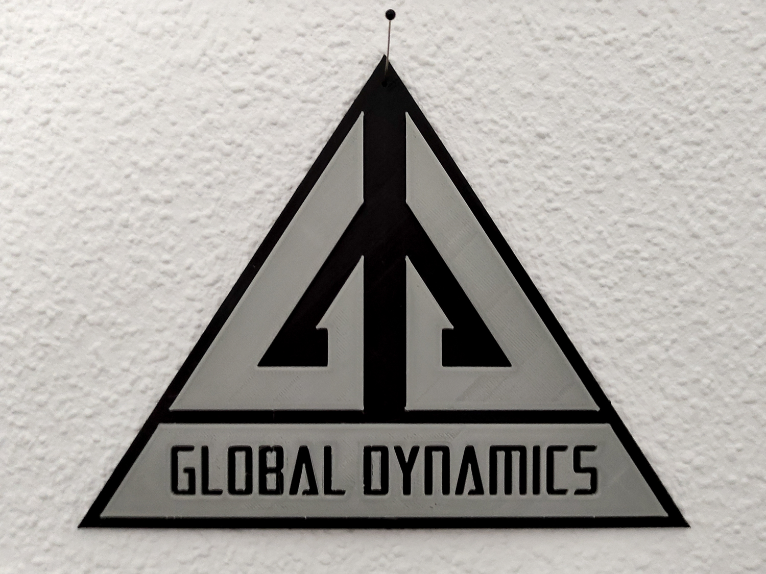 Global Dynamics (Eureka) Wall Sign by Neo Kerman | Download free STL ... Global Dynamics (Eureka) Wall Sign by Neo Kerman | Download free STL ...