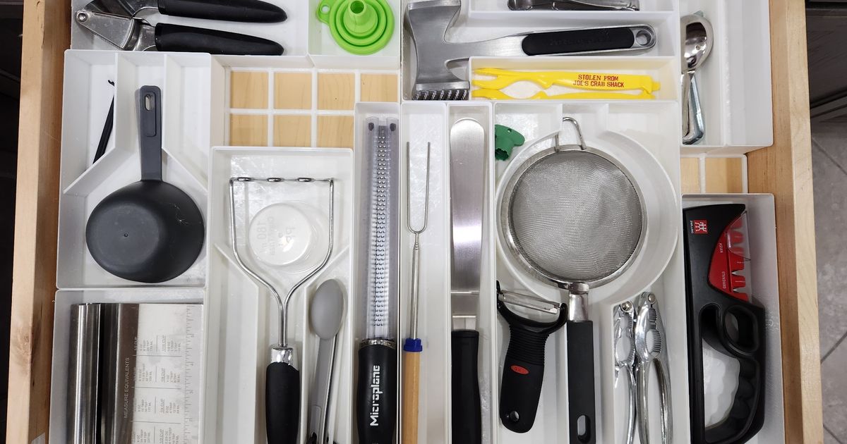 Gridfinity Kitchen Drawer Organizers by cogspace | Download free STL ...