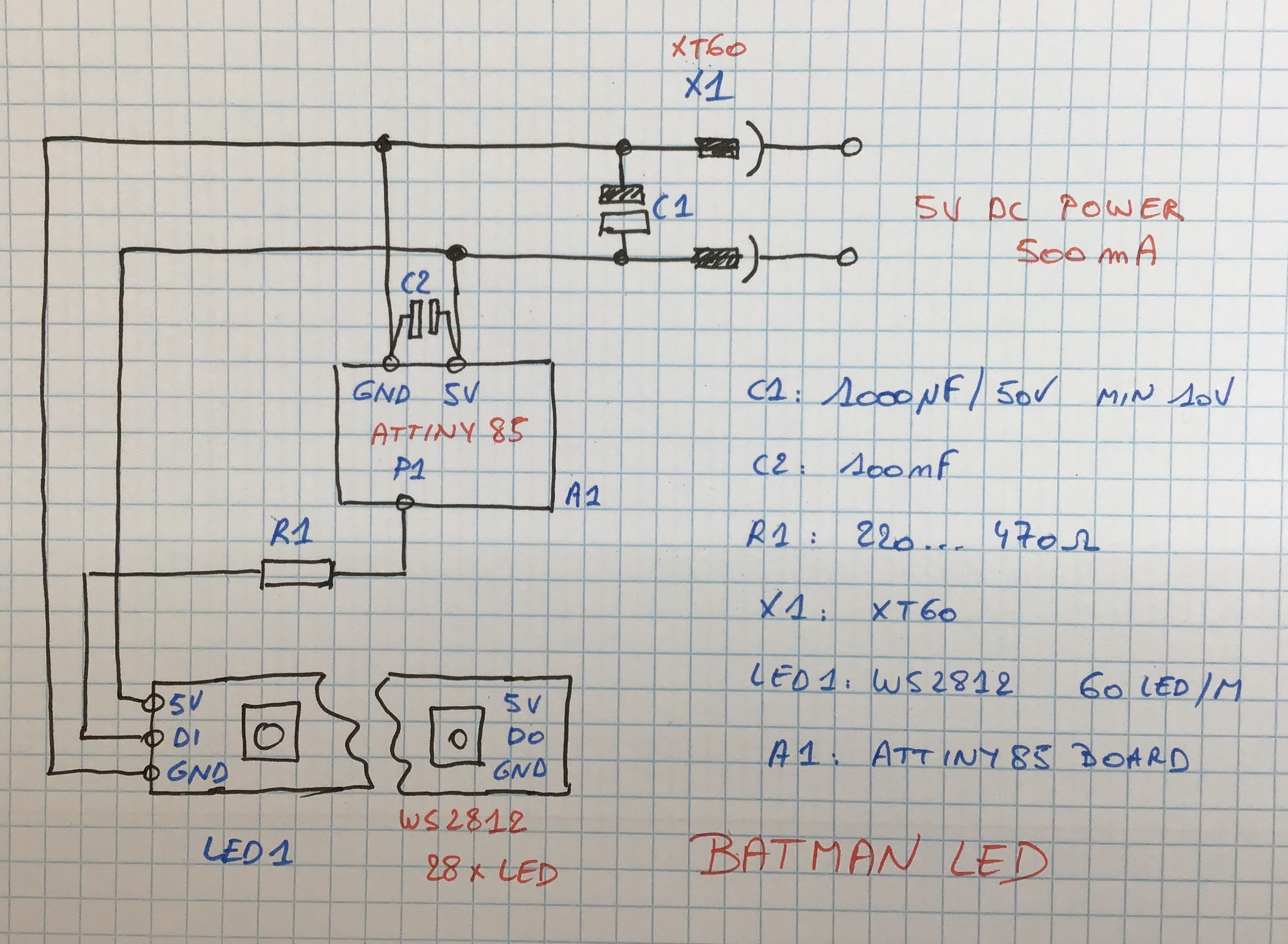 BATMAN NEOPIXEL LED SIGN by KVEL | Download free STL model | Printables.com