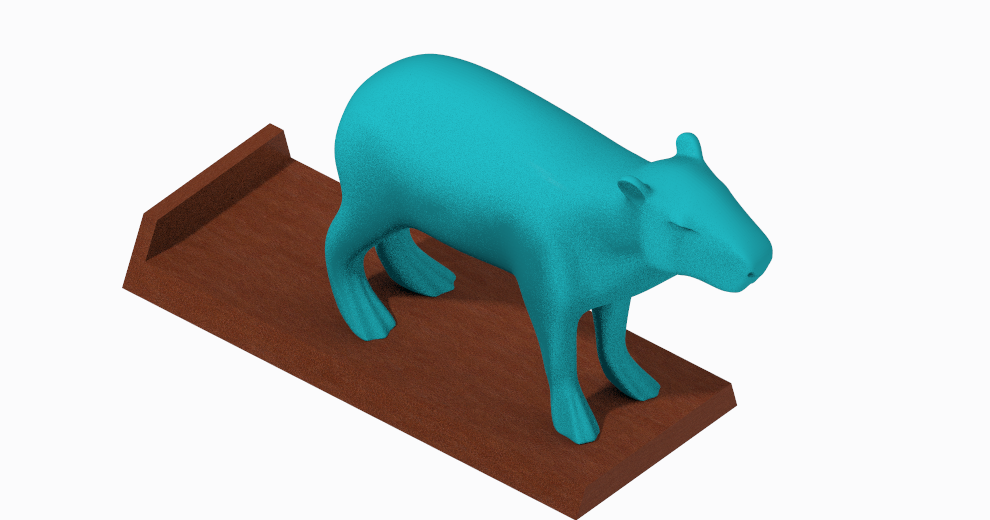 Capybara Phone Holder by ZanaModels3D | Download free STL model ...