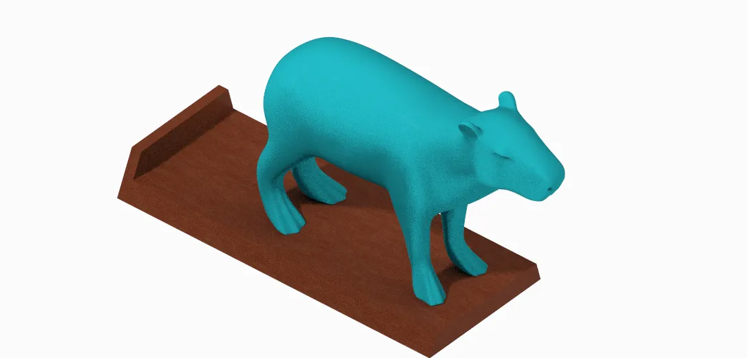 Capybara Phone Holder by ZanaModels3D | Download free STL model ...