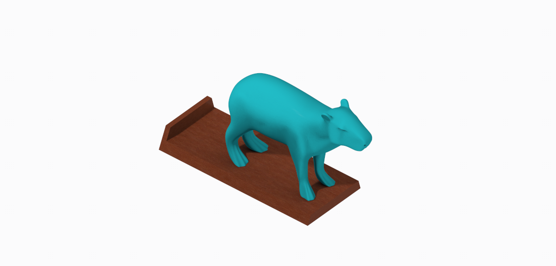Capybara Phone Holder by ZanaModels3D | Download free STL model ...