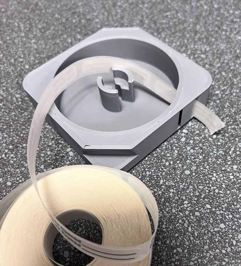 Label Dispenser by 3DxDT | Download free STL model | Printables.com