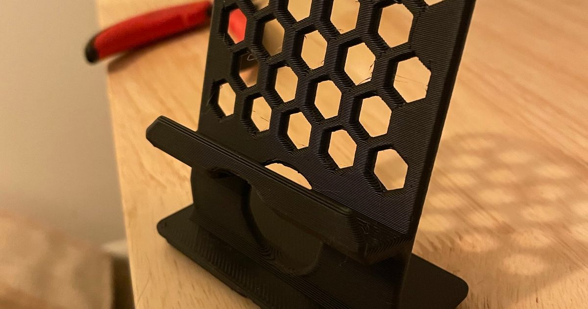 Gridfinity 2x1 Phone Stand por jakebot | Descargar modelo STL gratuito ...