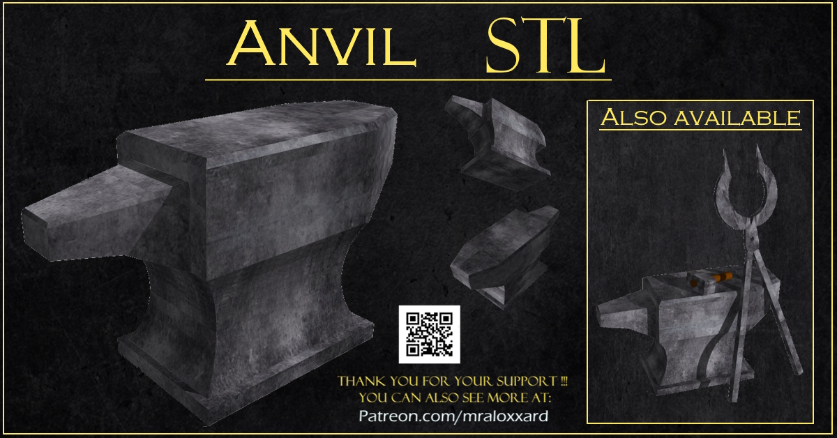Medieval anvil by MrAloxxard | Download free STL model | Printables.com