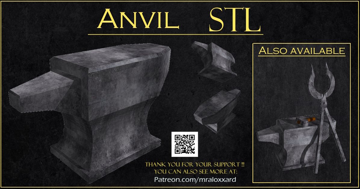 Medieval anvil by MrAloxxard | Download free STL model | Printables.com