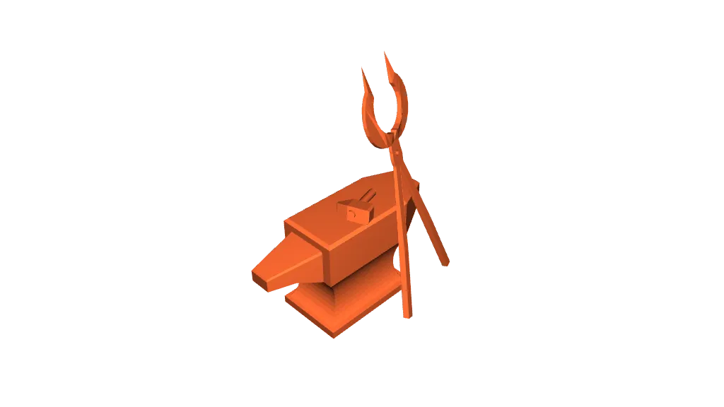 Medieval anvil with accessories by MrAloxxard | Download free STL model ...