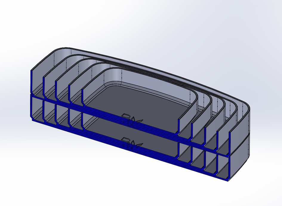 #0086 Family-Nested and Self-Stacking Catch-all Trays por BuildX ...